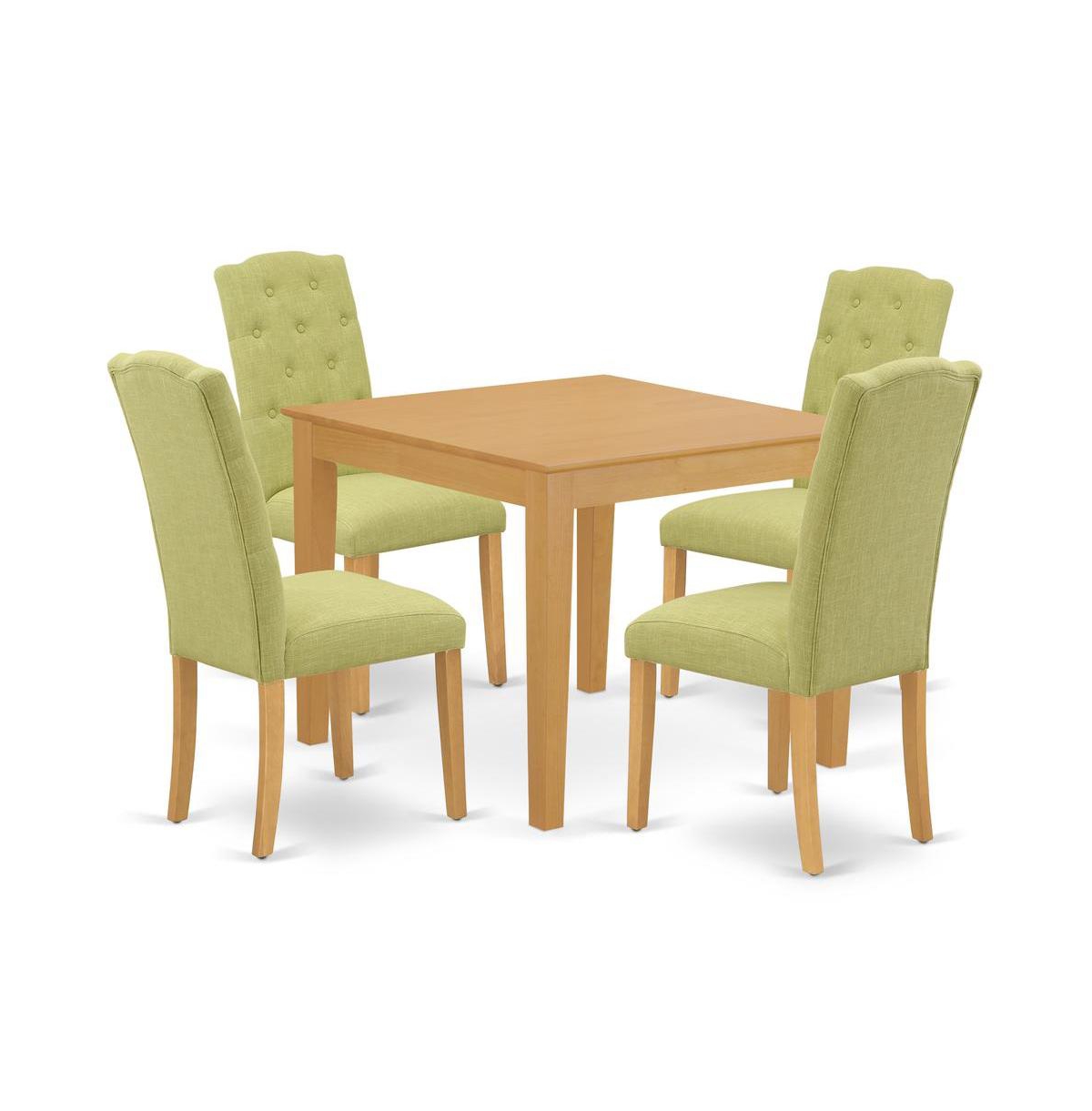 Click here for East West Furniture Dining Room Set Oak - Oak prices