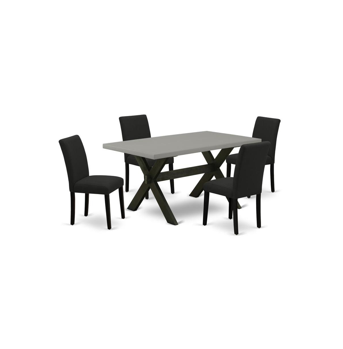 Click here for East West Furniture 5-Pc Kitchen Table Set Include... prices