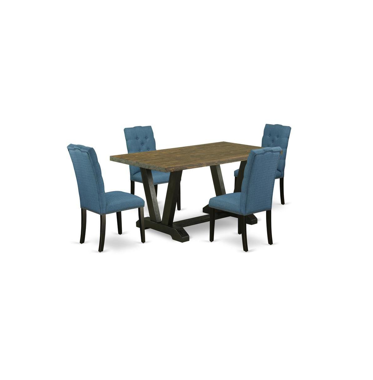 Click here for East West Furniture 5-Piece Stylish an Excellent D... prices