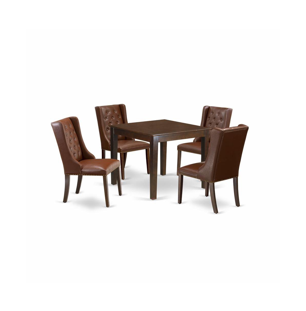 Click here for East West Furniture 5-Piece Kitchen Room Table Set... prices