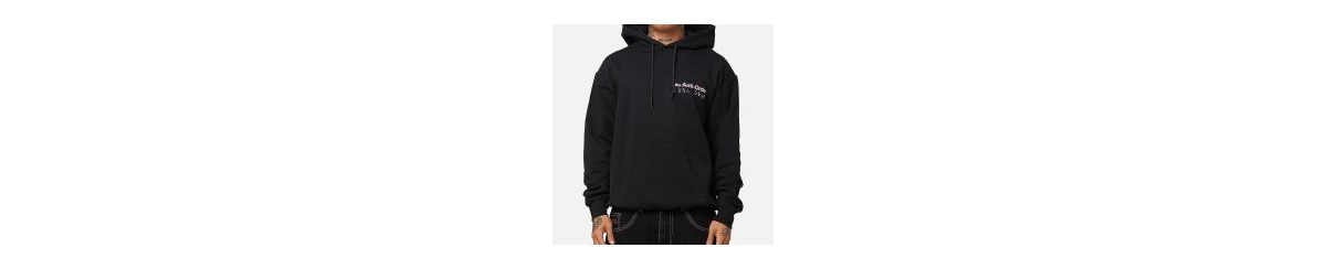 Click here for The Anti Order Mens Brail Hoodie - Black/pink prices