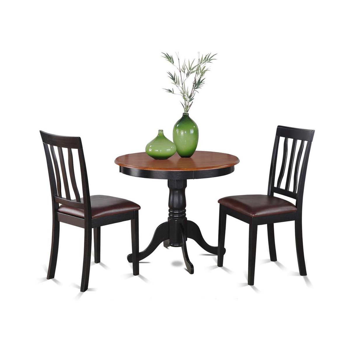 Click here for East West Furniture 3 Pc Kitchen Table set-breakfa... prices