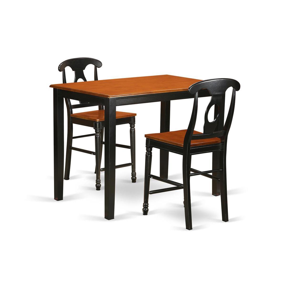 Click here for East West Furniture 3 Pc Dining counter height set... prices
