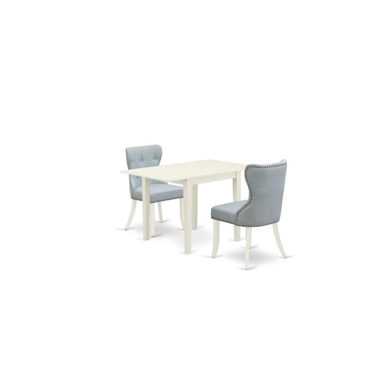 Click here for East West Furniture dining table set of two great... prices