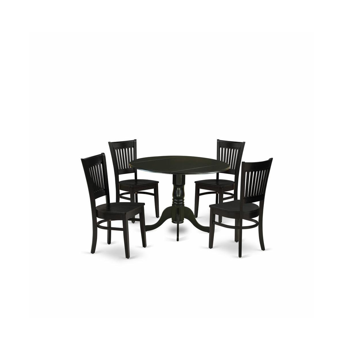 Click here for East West Furniture 5-Piece Dinette Set- 4 Dining... prices