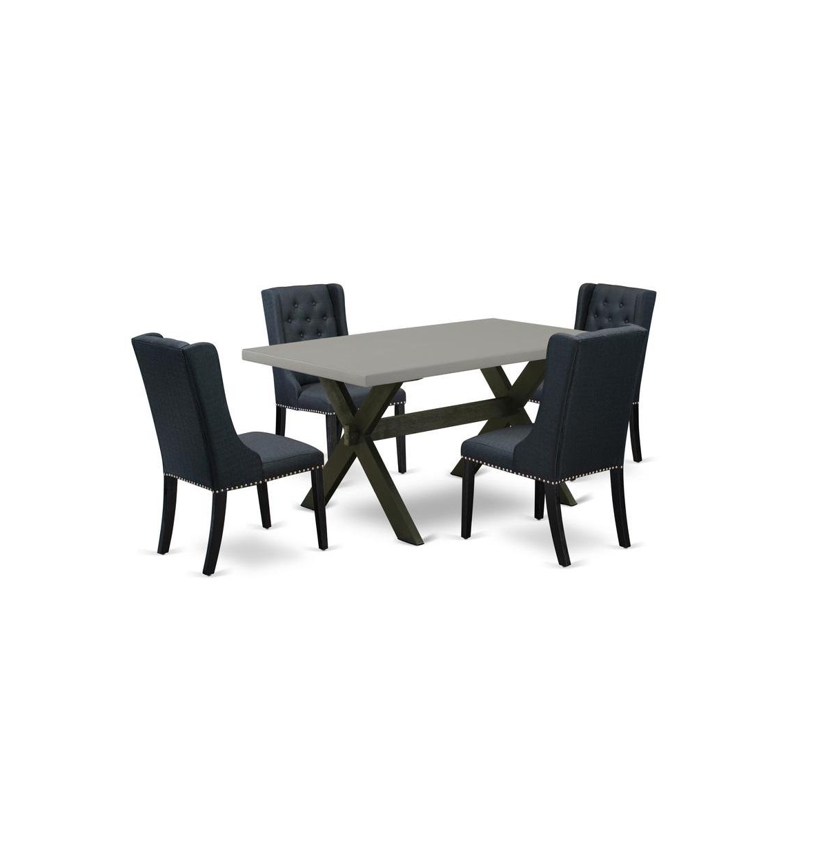 Click here for East West Furniture 5 Pc Dining Room Table Set Inc... prices