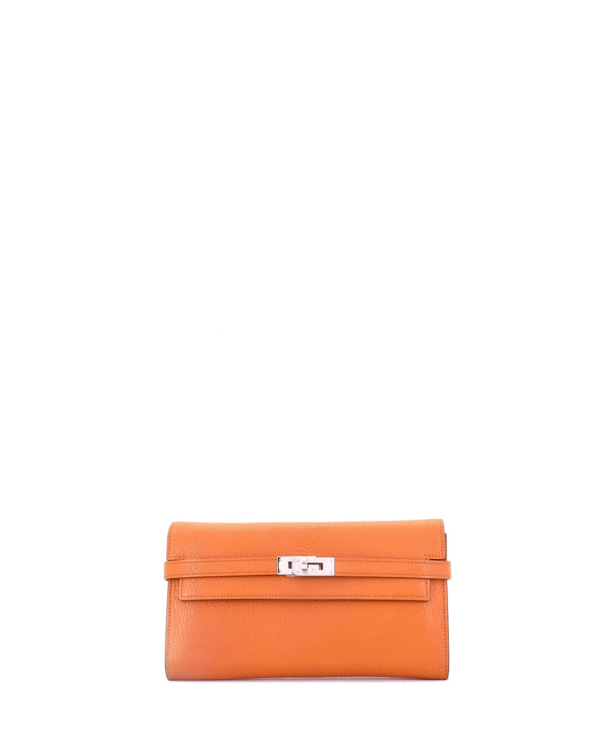 Click here for Pre-Owned Hermes Long Kelly Wallet Chevre Mysore -... prices