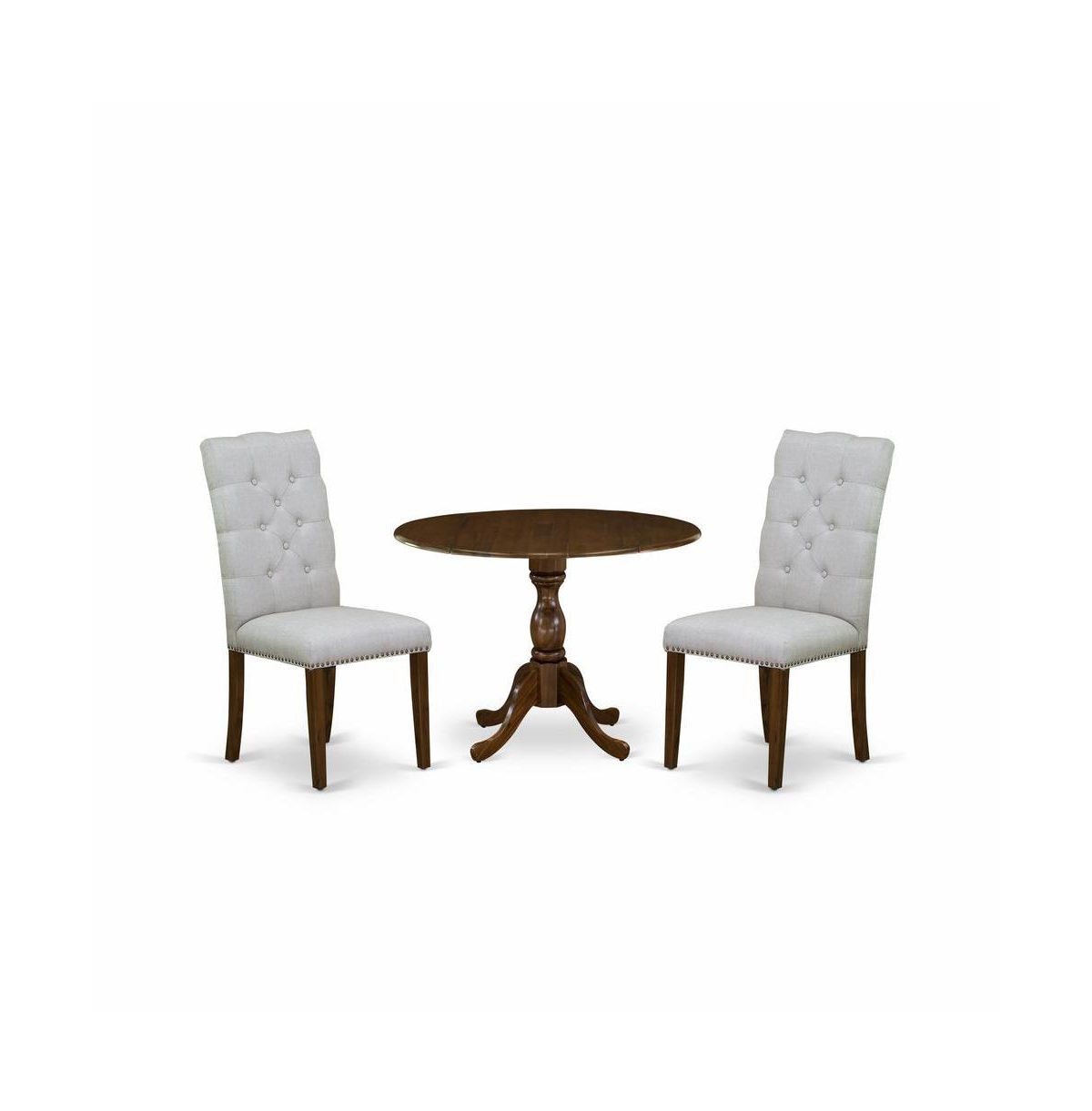 Click here for East West Furniture 3 Piece Dinette Sets Contains... prices