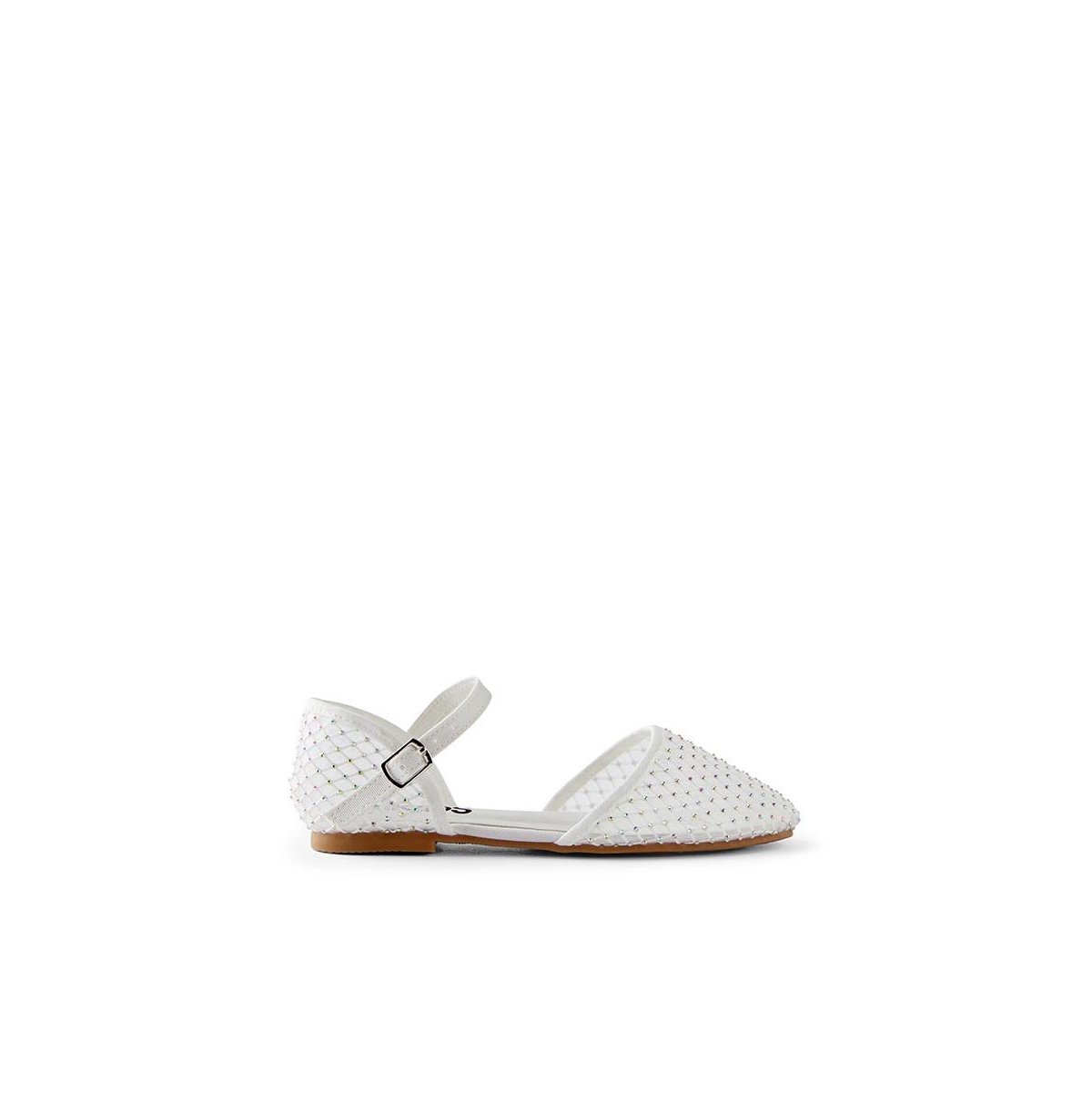 Click here for Cotton On Girls Little/Big Milly Mesh Flat - White... prices