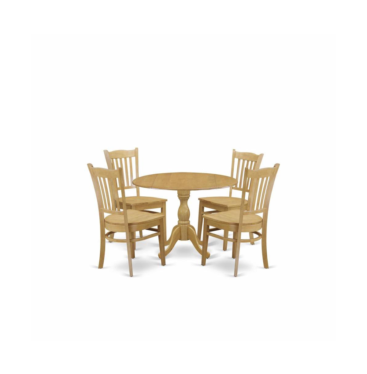 Click here for East West Furniture 5 Piece Table and Chairs Dinin... prices