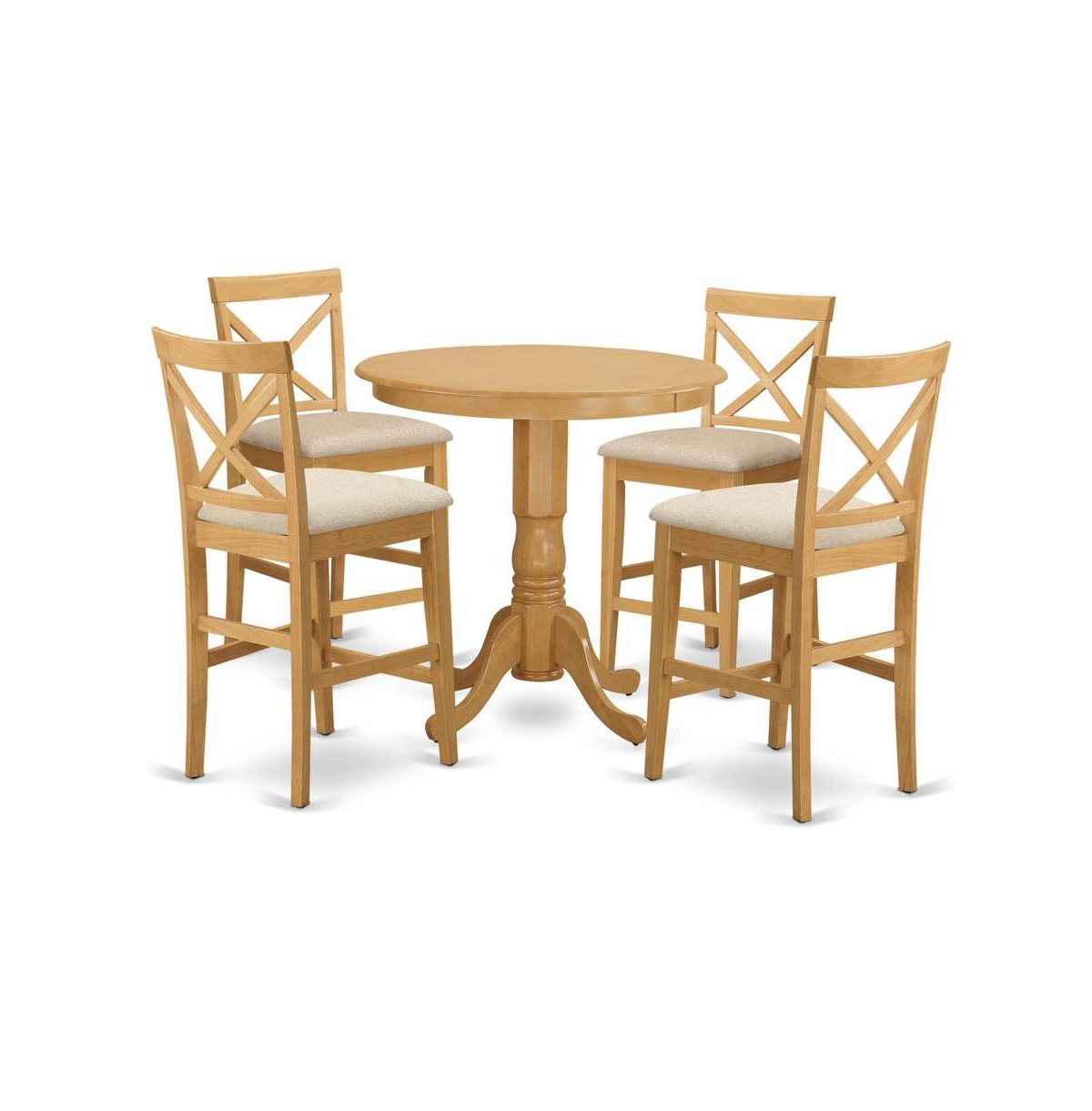 Click here for East West Furniture 5 Pc Dining counter height set... prices