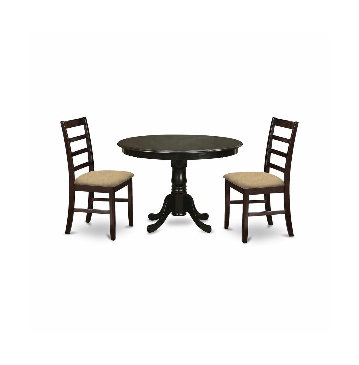 Click here for East West Furniture 3 Pc small Kitchen Table set-D... prices