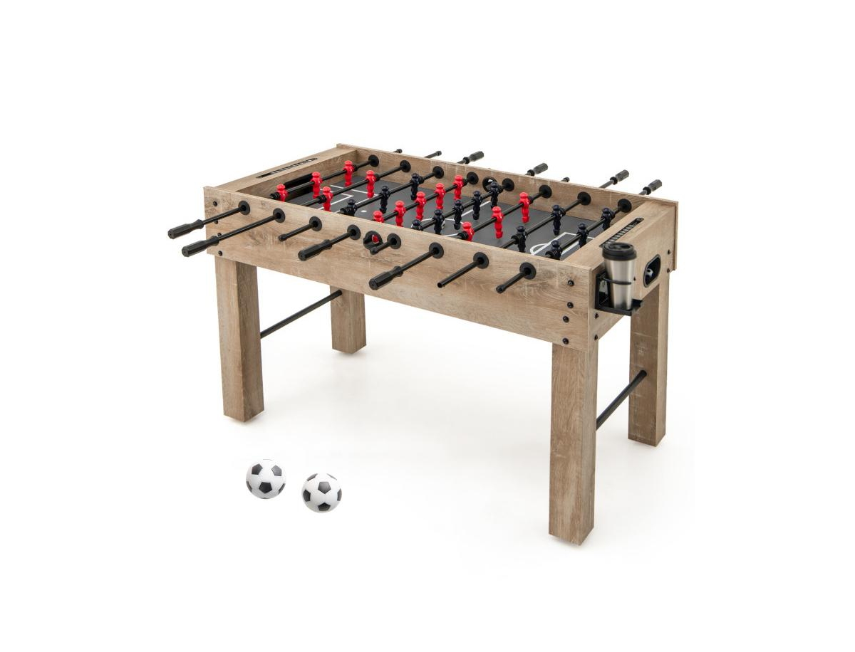 Click here for 54 Inch Full Size Foosball Table with Legs  2 Ball... prices