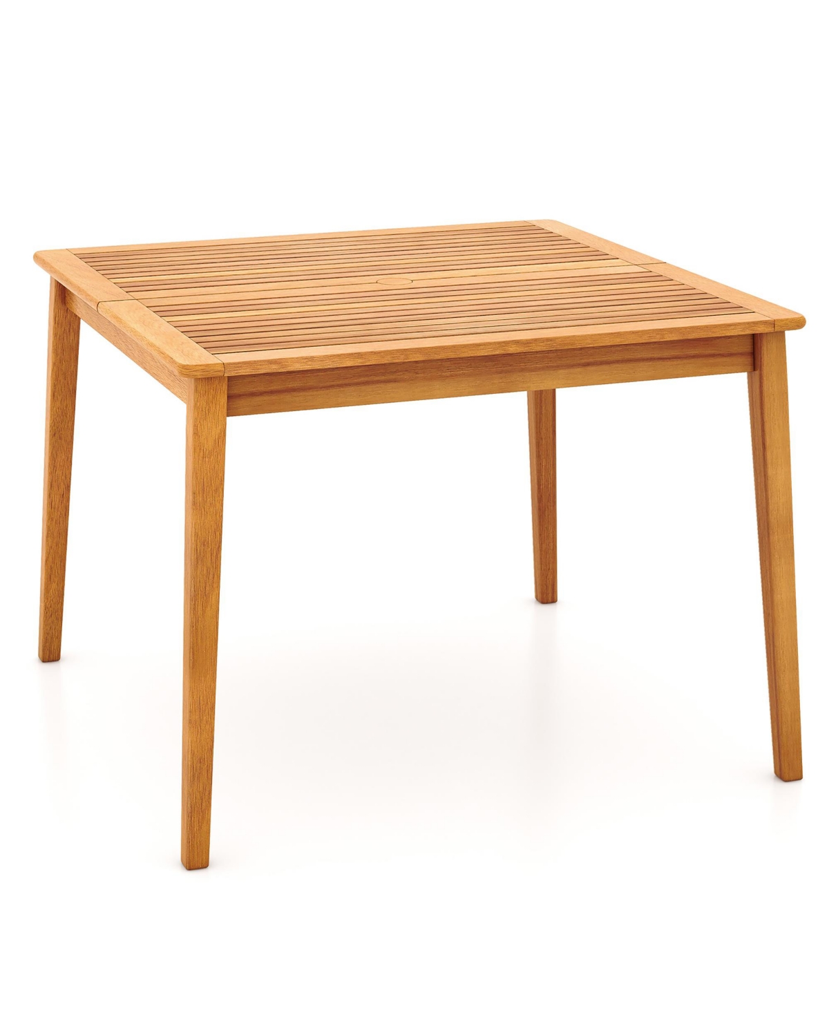Click here for Gymax 40 4-Person Outdoor Acacia Wood Dining Table... prices