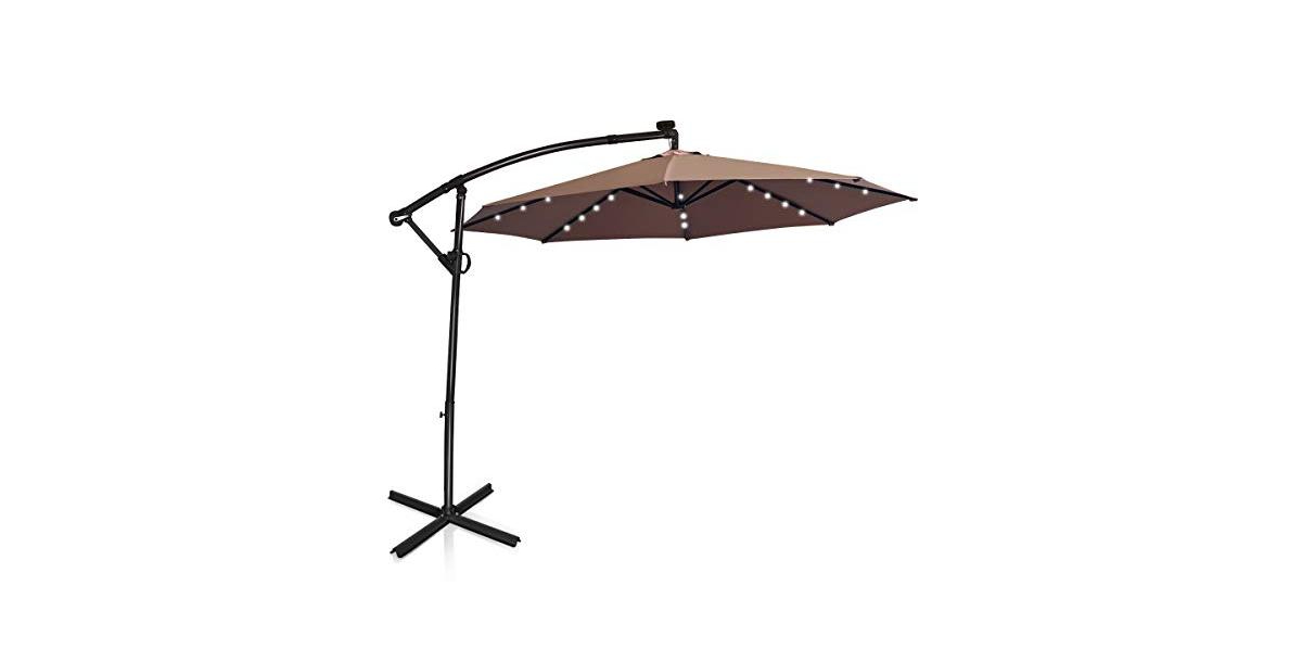 Click here for 10 Feet 360° Rotation Solar Powered Led Patio... prices