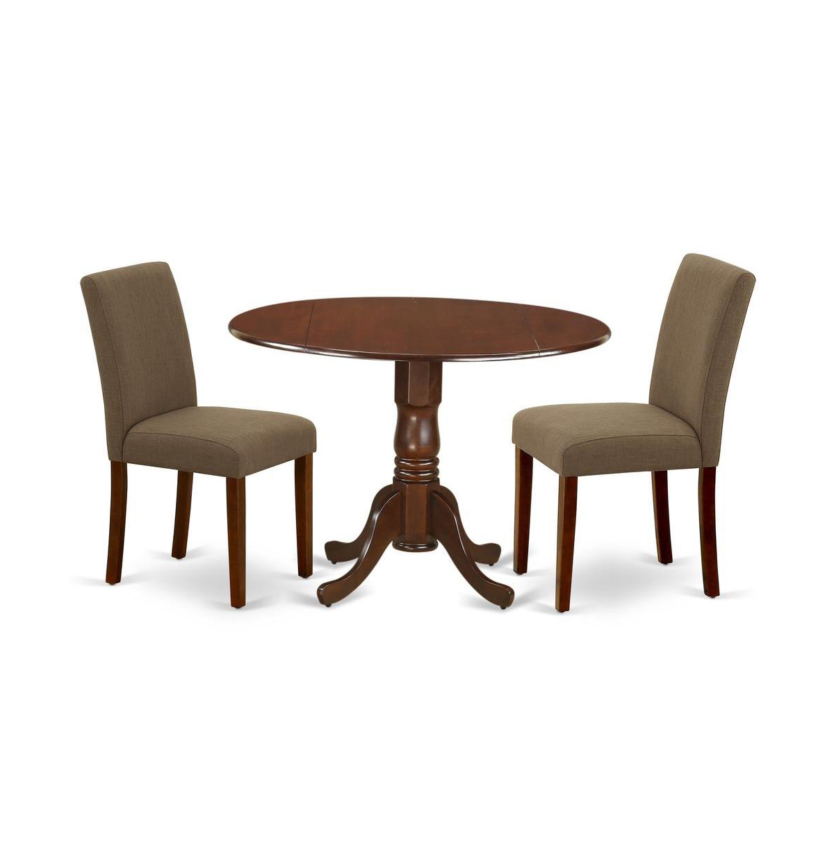Click here for East West Furniture Dining Room Set Mahogany - Mah... prices