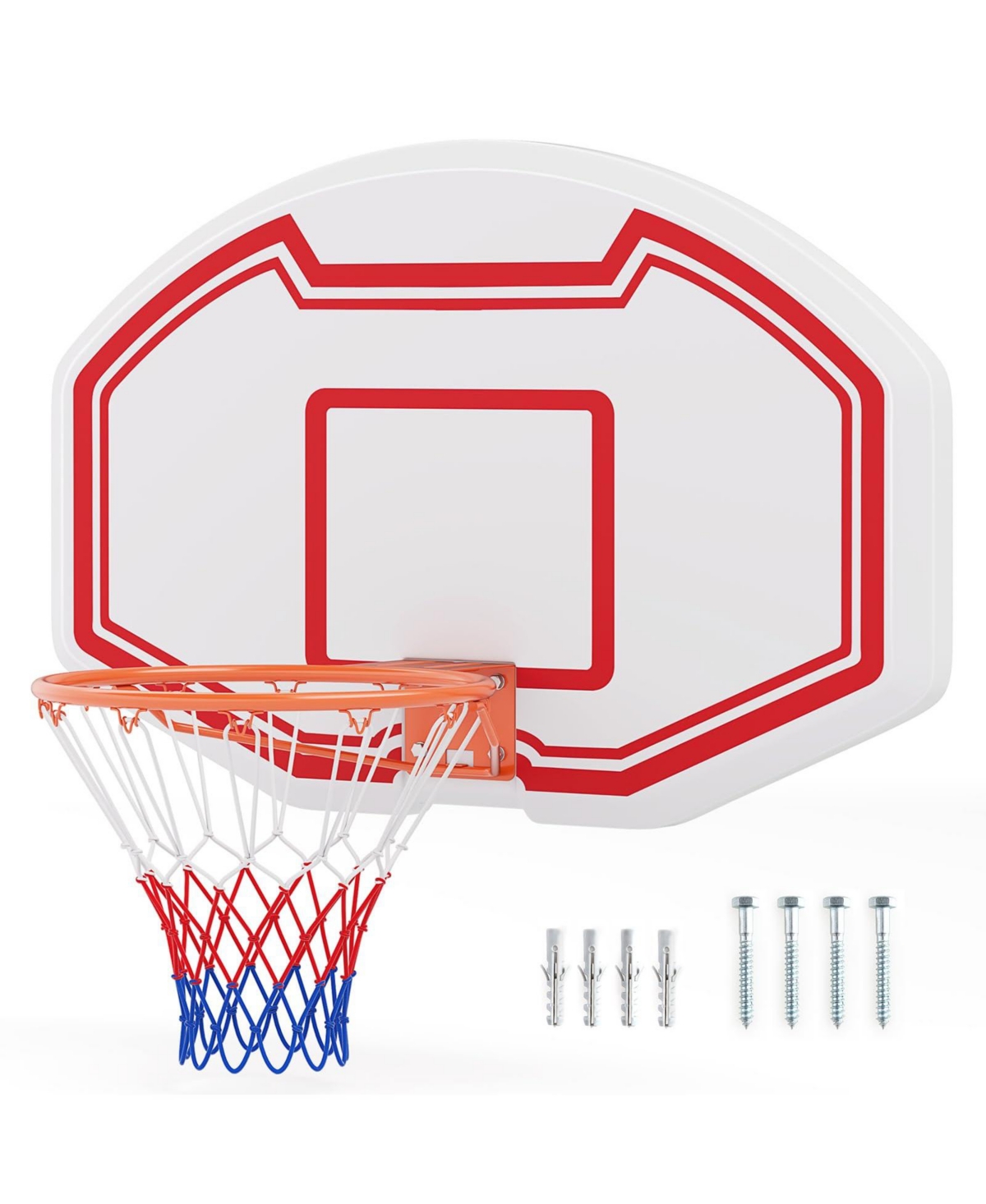 Click here for Large Wall Mounted Basketball Hoop with Shatter-pr... prices