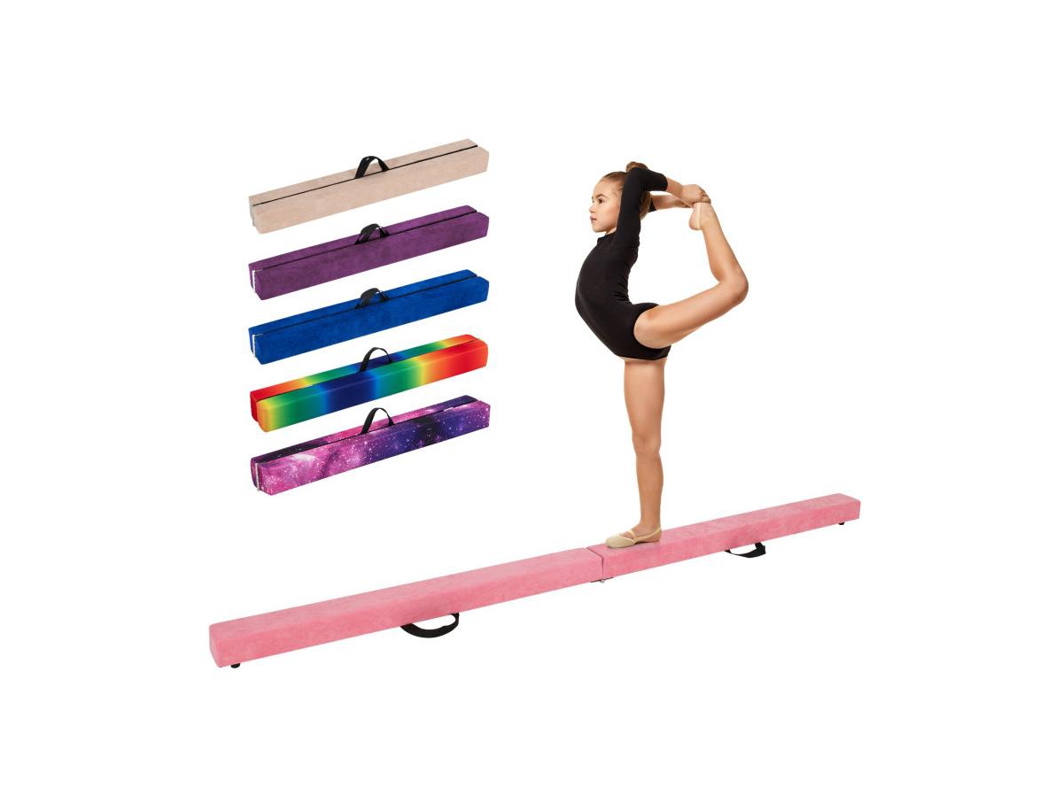 Click here for 9 Feet Folding Gymnastics Balance Beam with Anti-S... prices