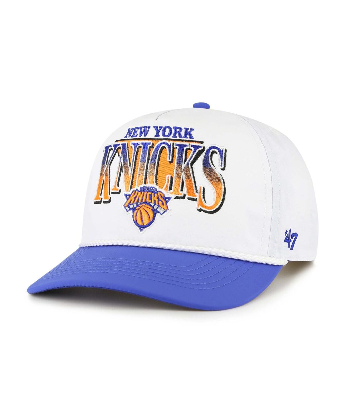 Click here for 47 Brand Mens White/Blue New York Knicks Tribute T... prices