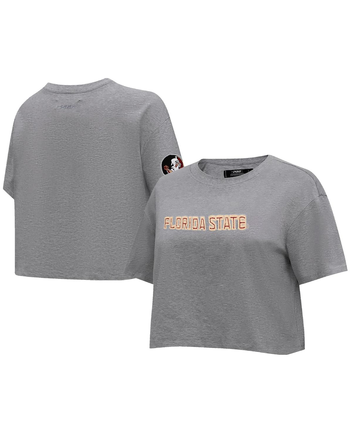 Click here for Pro Standard Womens Heather Charcoal Florida State... prices