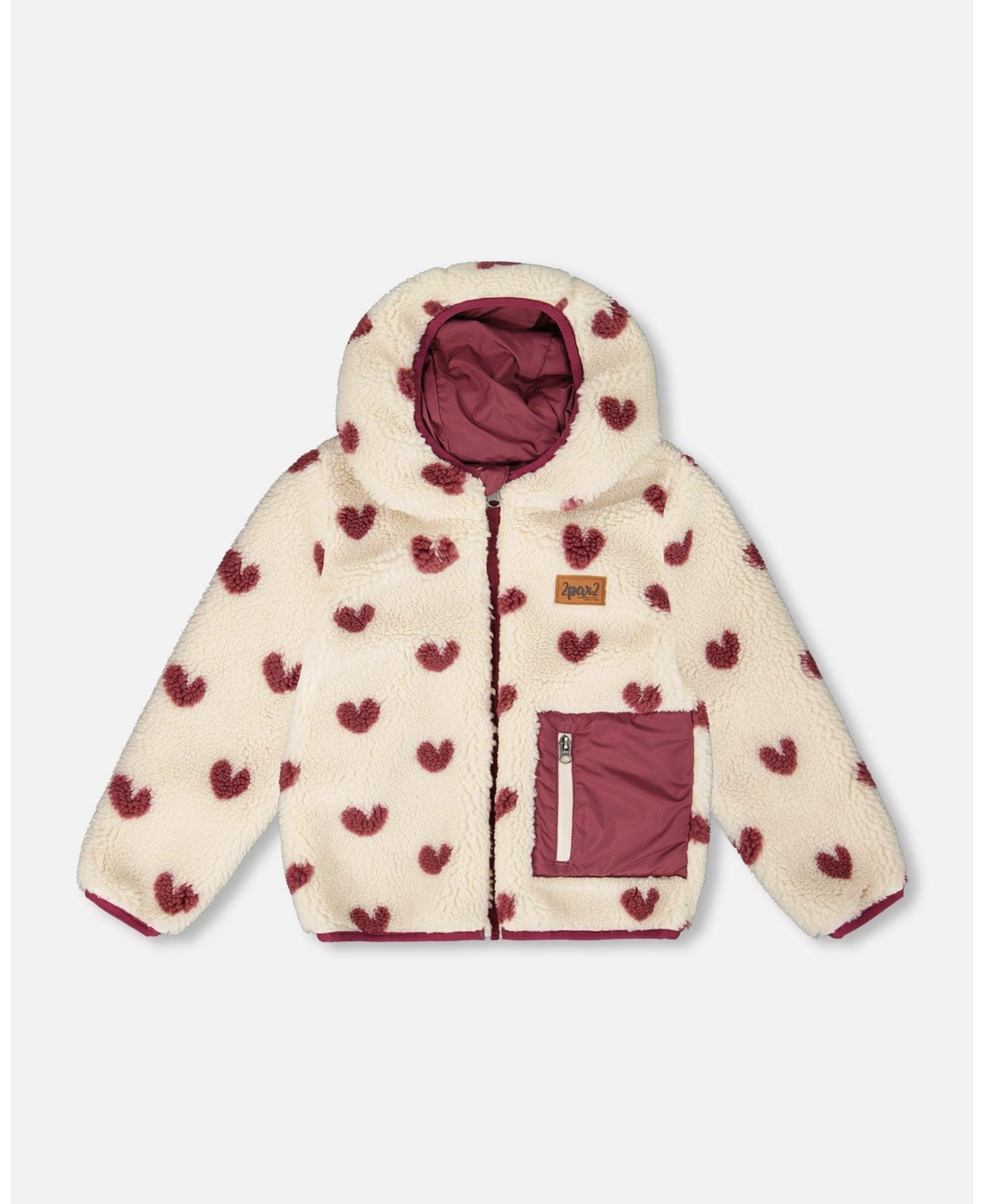 Click here for Deux par Deux Baby Girl Reversible Mid-Season Sher... prices