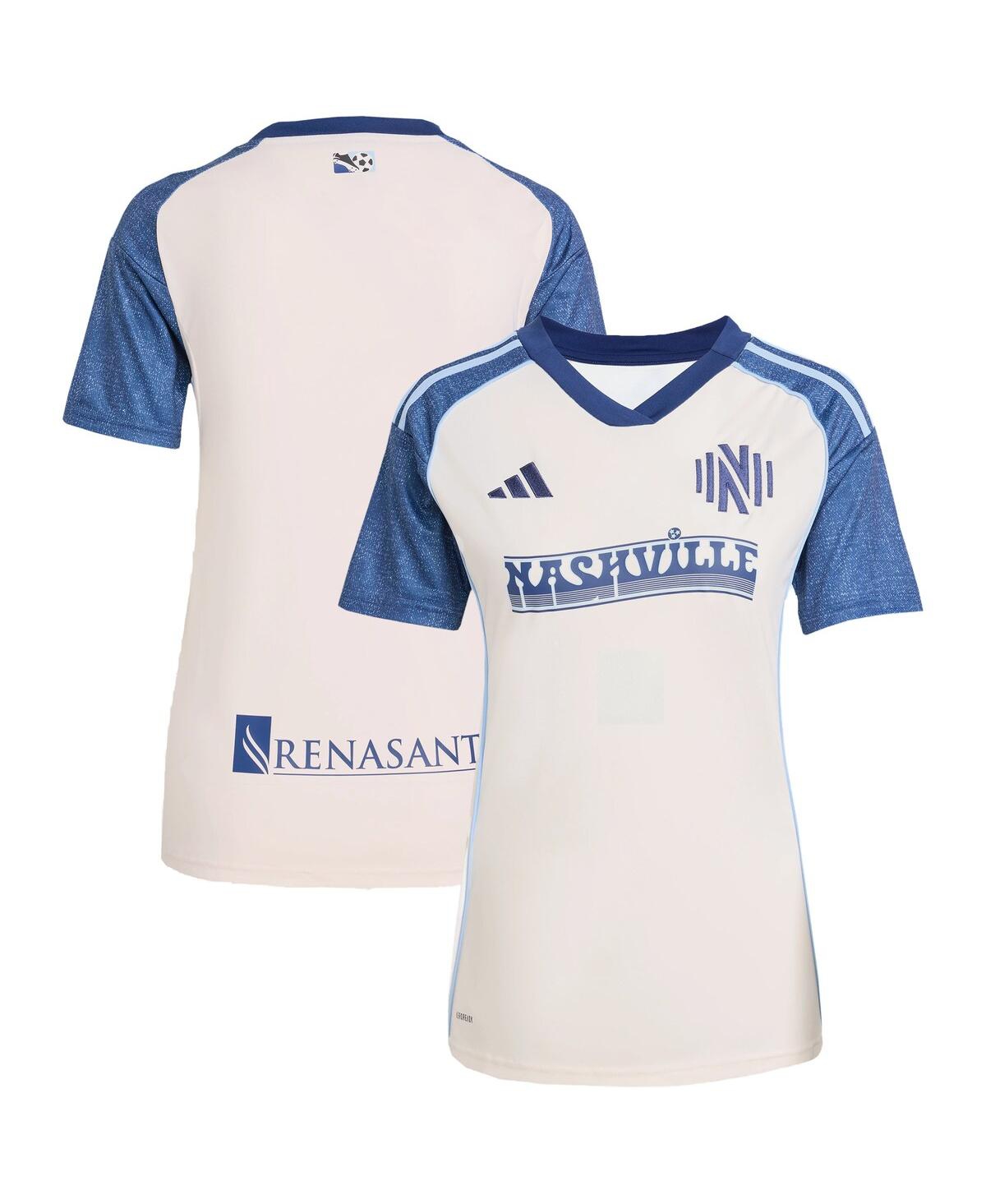 Click here for Adidas Womens White Nashville Sc 2025 Third Replic... prices