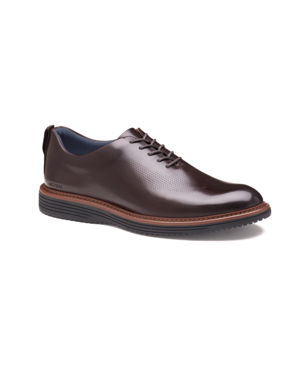 Click here for Johnston & Murphy Mens Upton Perfed Plain Toe Shoe... prices