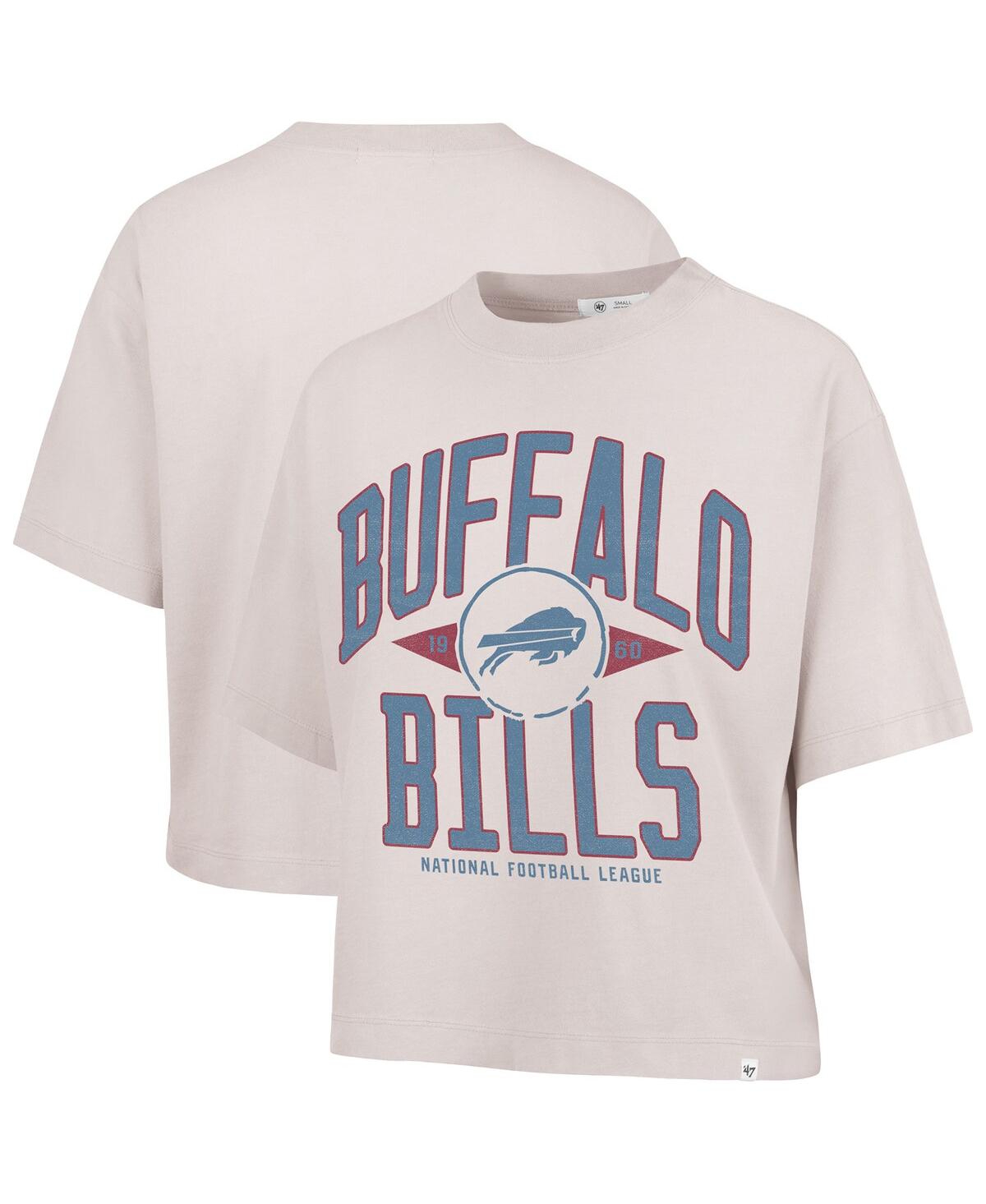 Click here for 47 Brand Womens Natural Buffalo Bills Cropped Wind... prices