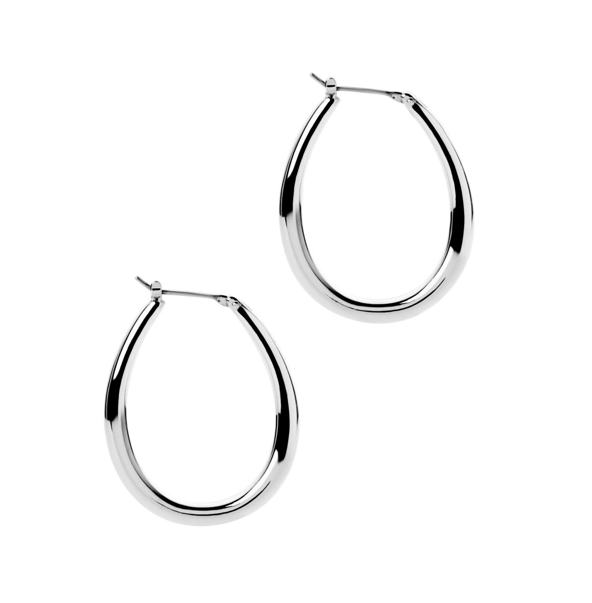 Click here for Ana Luisa Gold Hoop Earrings - Cuidado Silver - Si... prices