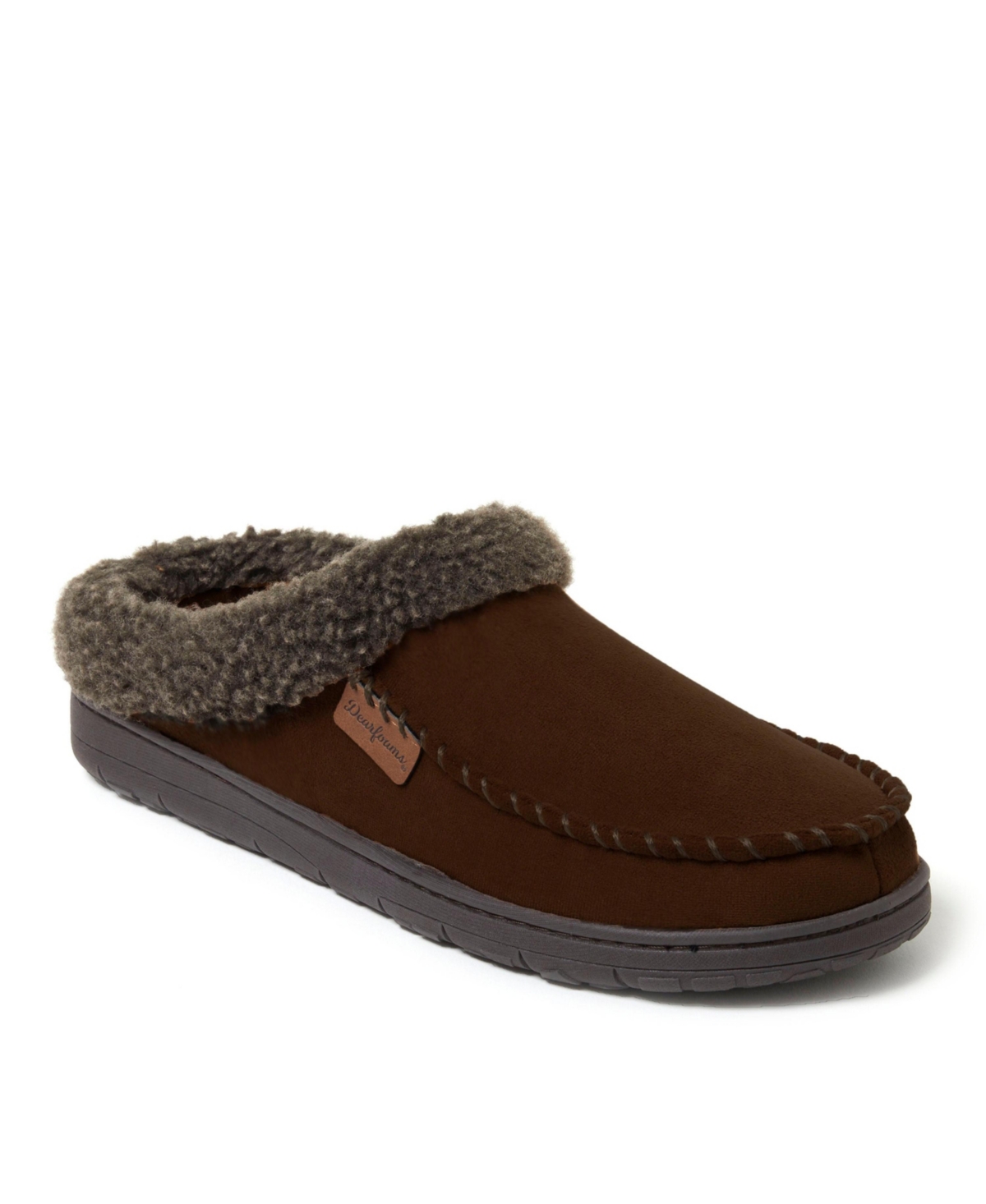 Click here for Dearfoams Mens Microsuede Moccasin Toe House Shoe... prices