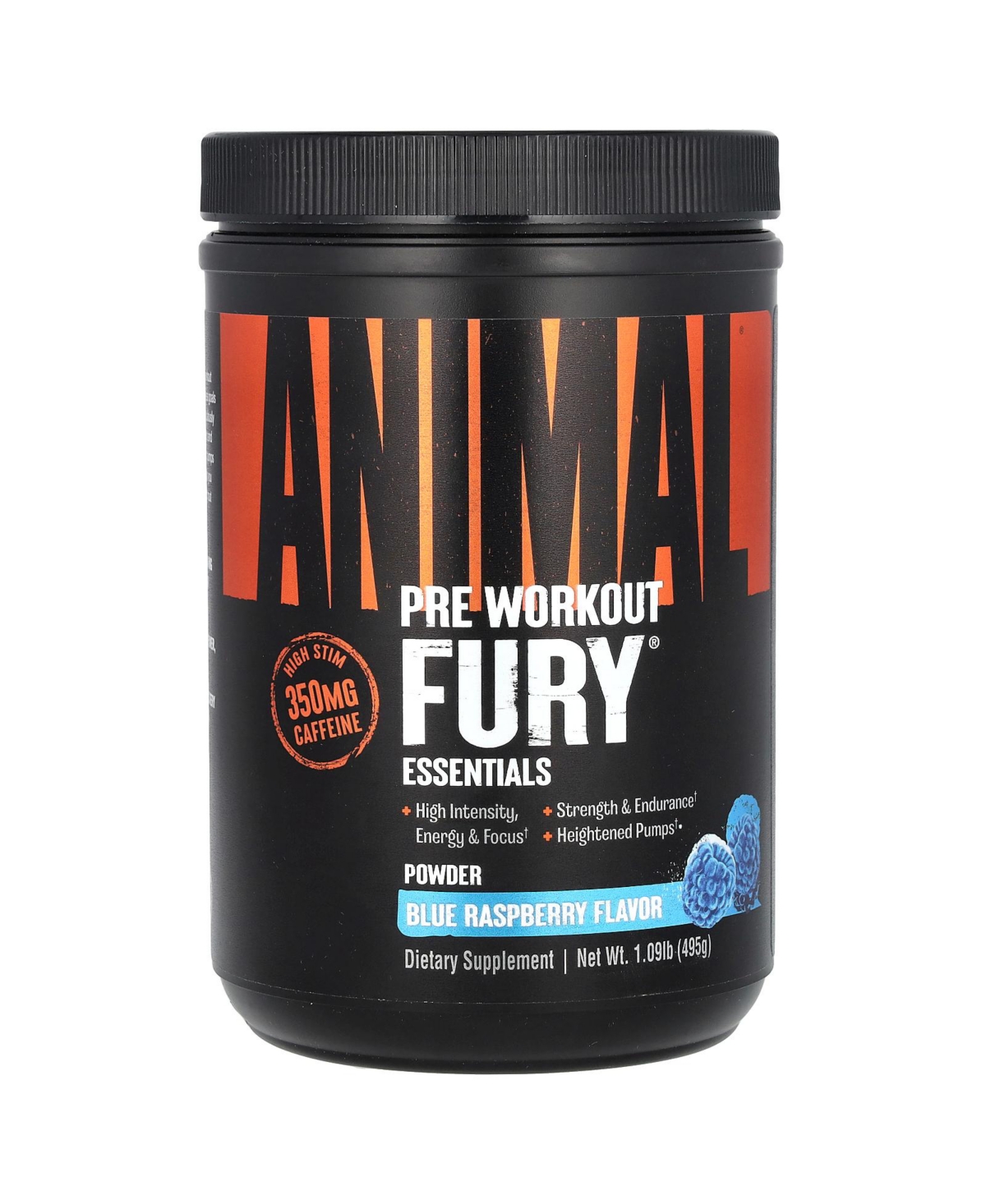 Click here for Animal Fury Essentials Pre Workout Blue Raspberry... prices