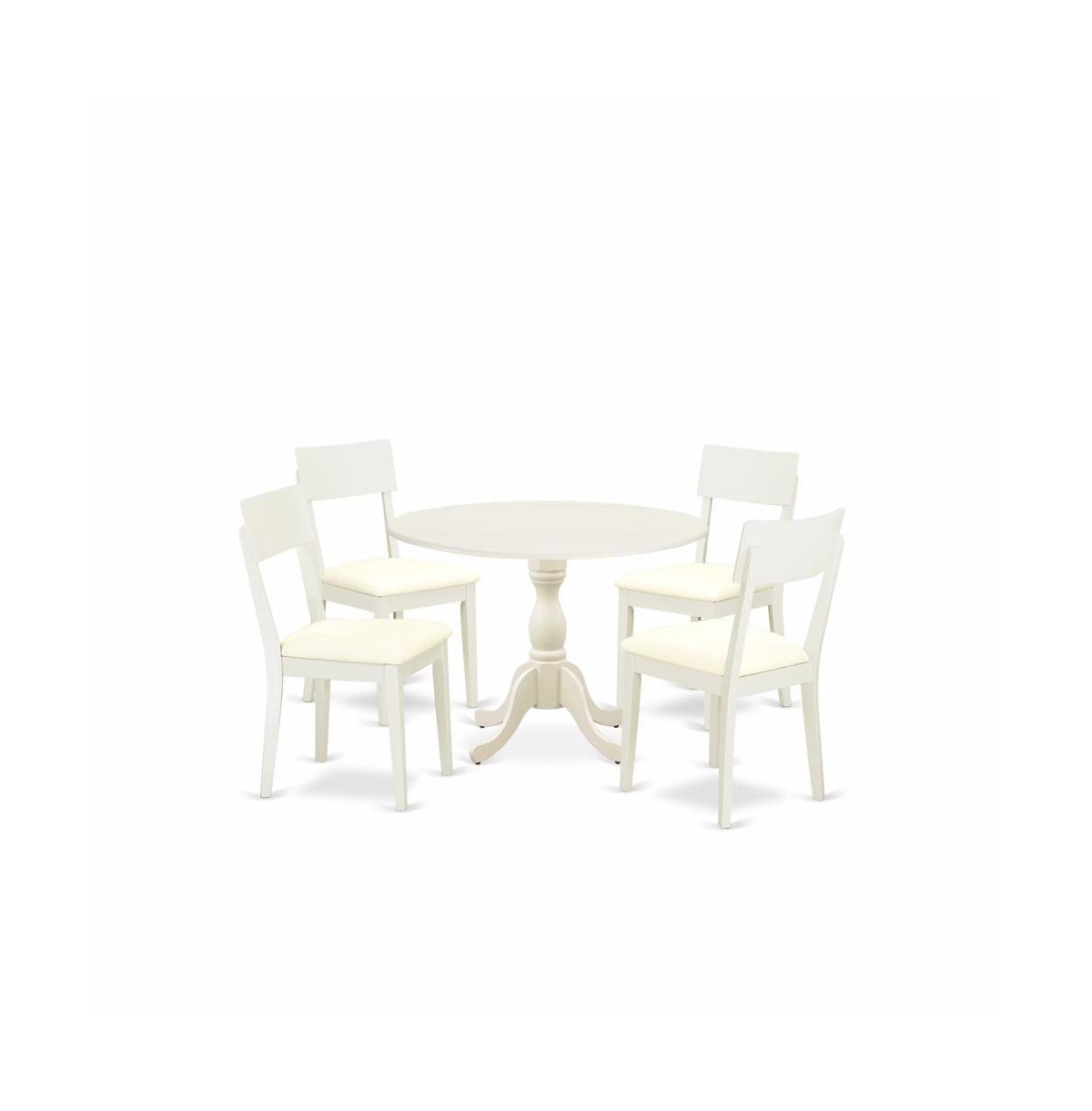 Click here for East West Furniture 5 Piece Dining Room Set Consis... prices