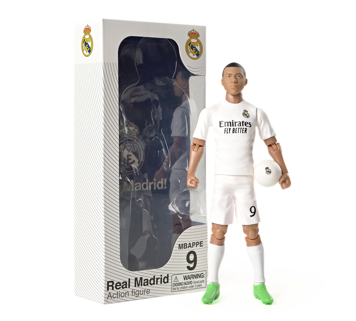Click here for Banbo Toys Sockers Real Madrid Mbappe 8" Coll... prices