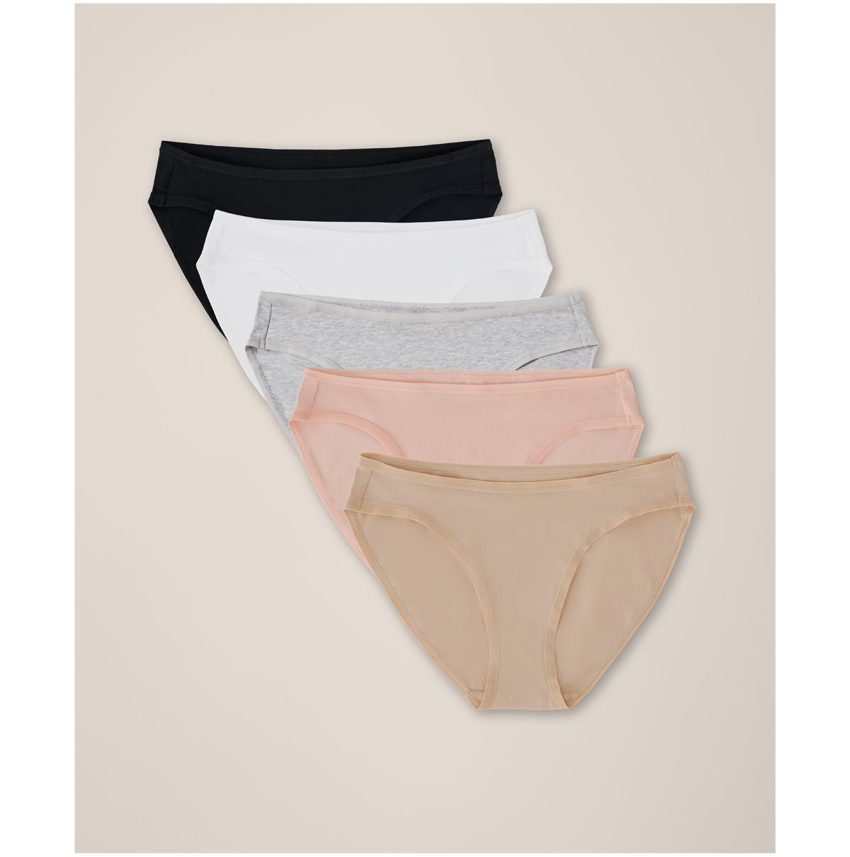 Click here for Pact Everyday Classic Fit Bikini 5-Pack - Essentia... prices
