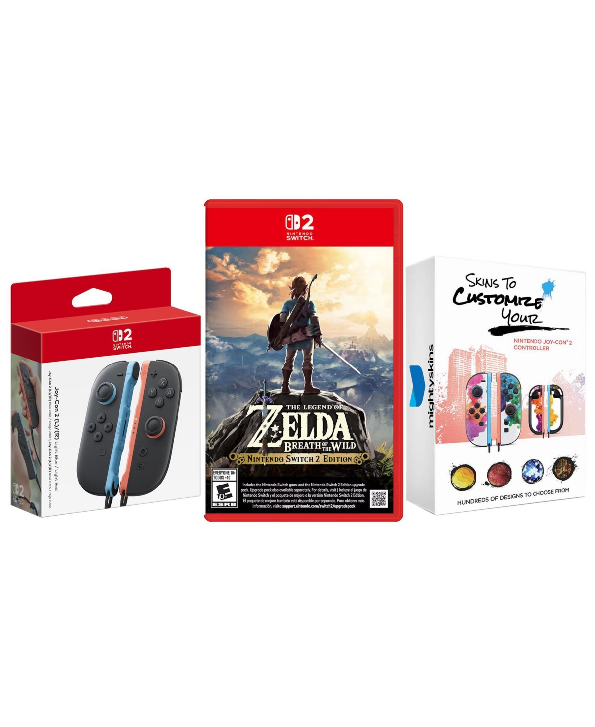 Click here for Nintendo Switch 2 Joy-Cons Blue/Red with Zelda Bre... prices