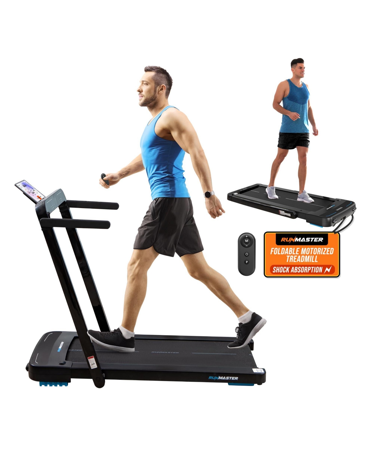 Click here for RunMaster 2-in-1 Folding Treadmill – Portab... prices