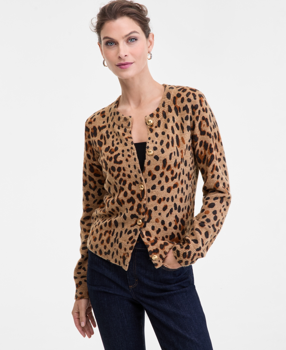 Click here for I.n.c. International Concepts Womens Animal-Print... prices