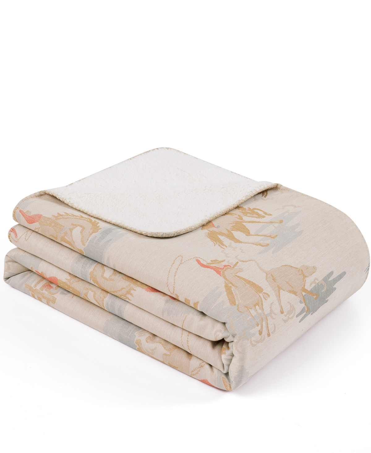 Click here for Pendleton Rodeo Landscape Throw  68 x 96 - Tan Mul... prices