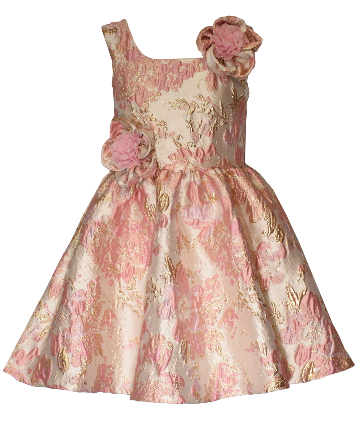Click here for Bonnie Jean Big Girls Jacquard Party Dress - Blush prices