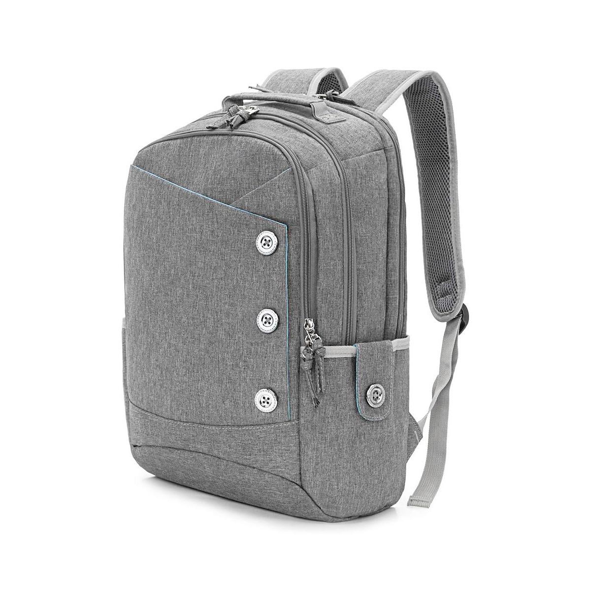 Click here for 15.6 inch Grey Laptop Backpack for Men Women  Styl... prices