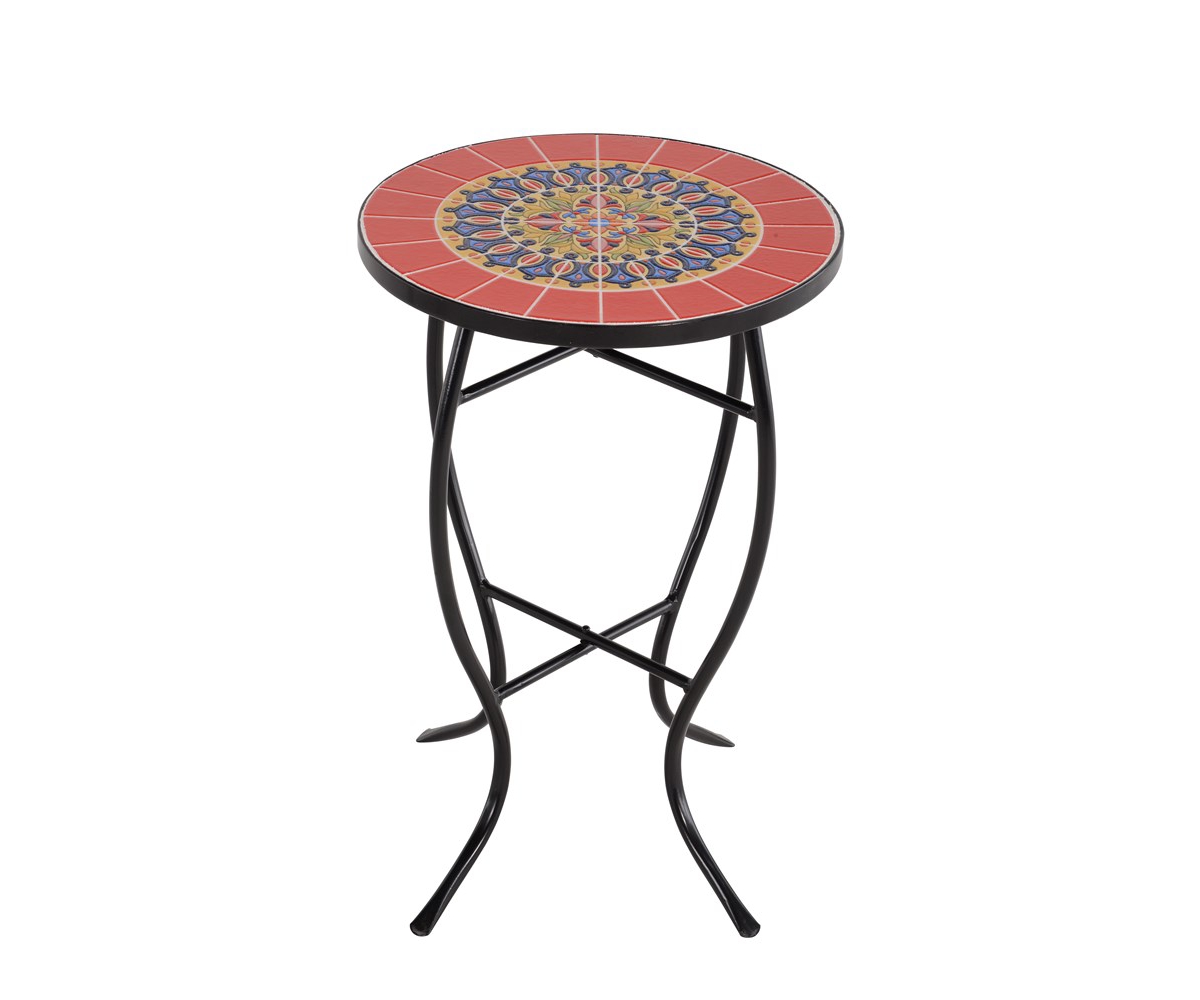 Click here for Jiallo Mosaic Art Collection Classic Accent Table... prices