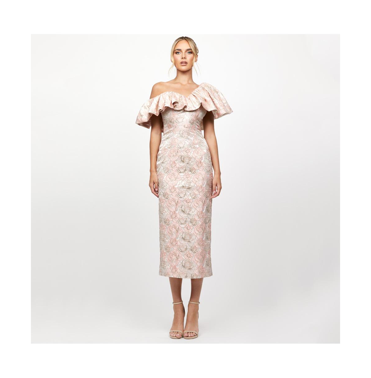 Click here for Scarlet One Shoulder Midi - Blush prices