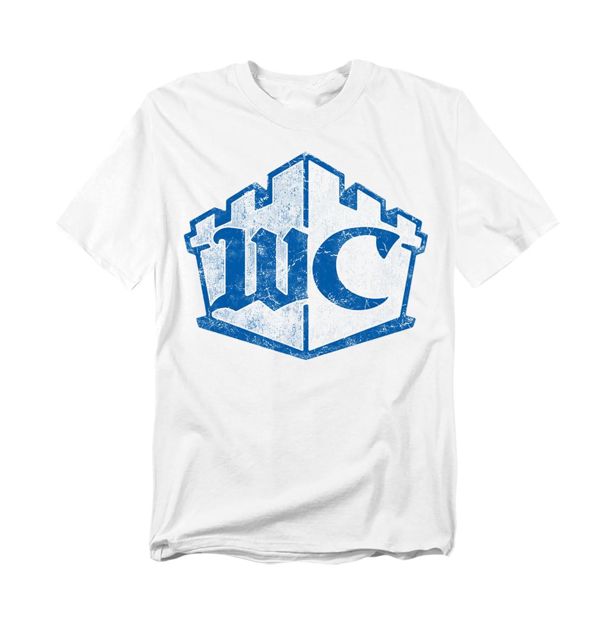 Click here for Logovision Mens White Castle Monogram T-Shirt - Wh... prices