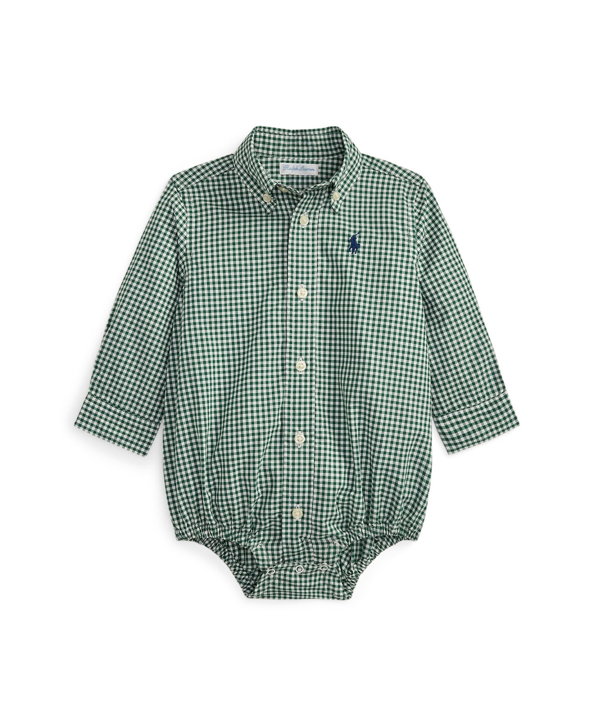 Click here for Polo Ralph Lauren Baby Boys Gingham Cotton Poplin... prices