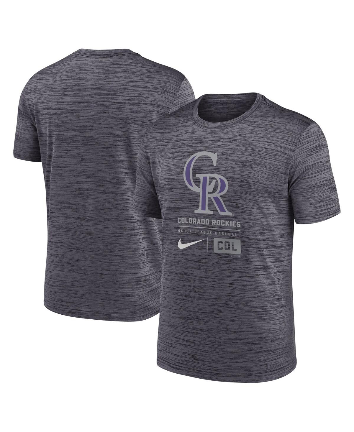 Click here for Nike Mens Black Colorado Rockies Large Logo Veloci... prices