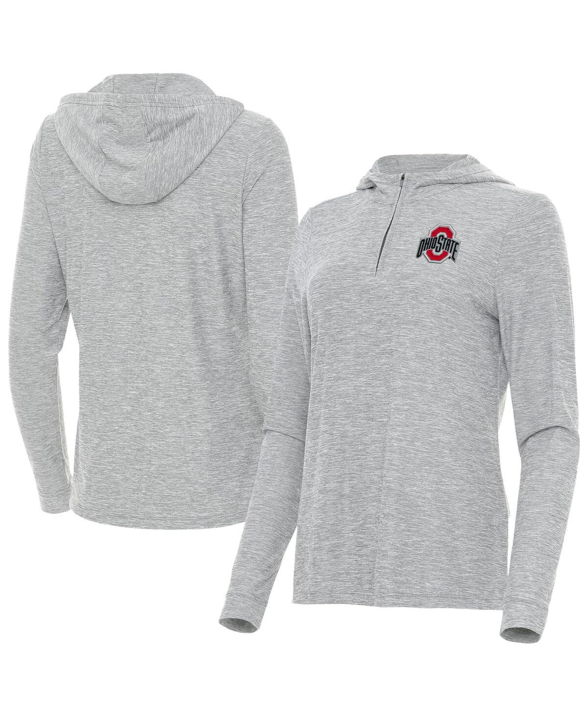 Click here for Antigua Womens Heather Gray Ohio State Buckeyes Da... prices