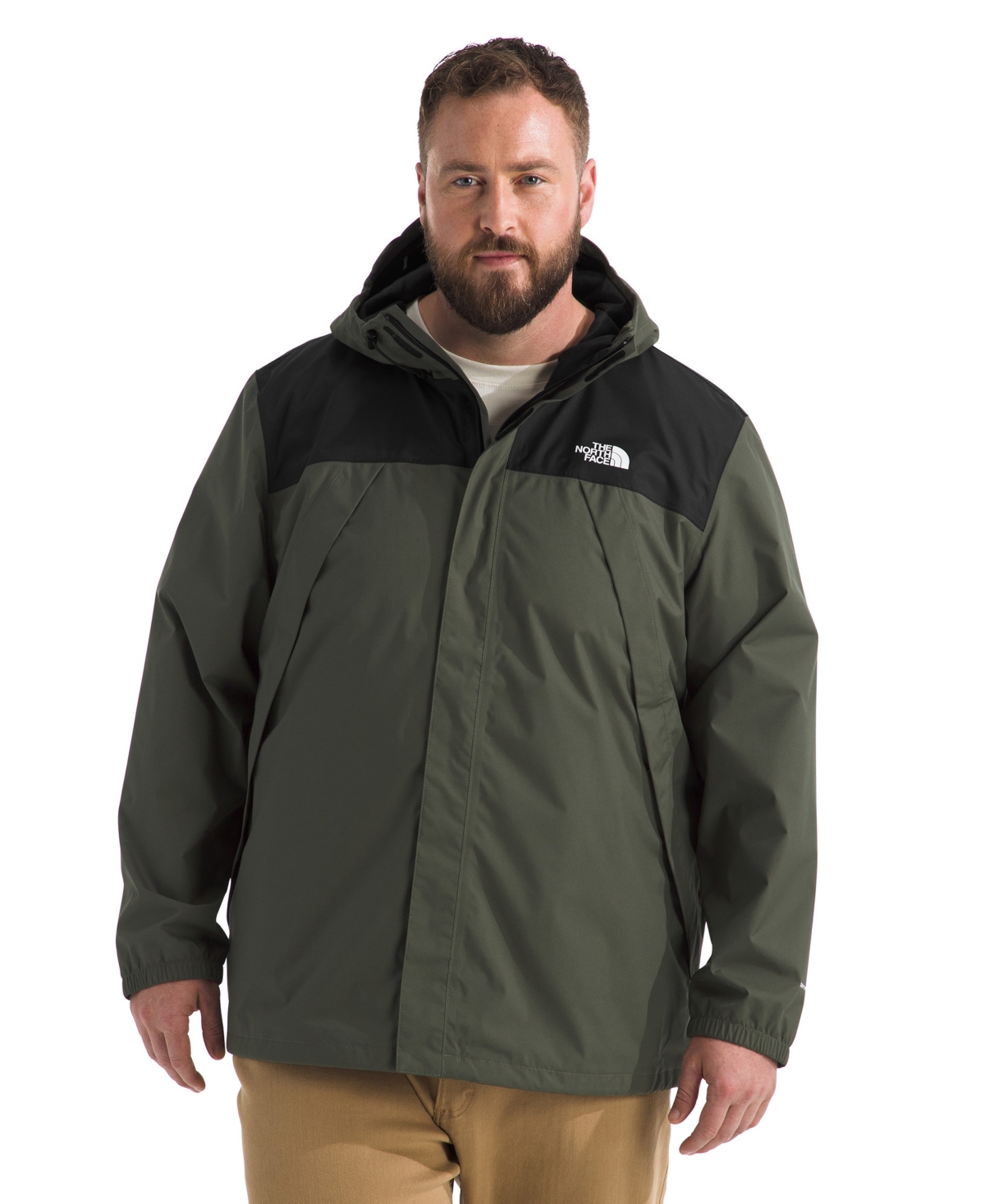 Click here for The North Face Mens Big Antora Coat - New Taupe Gr... prices