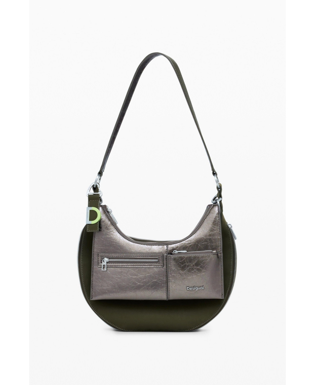 Click here for Desigual Womens Medium detachable two-tone bag - O... prices