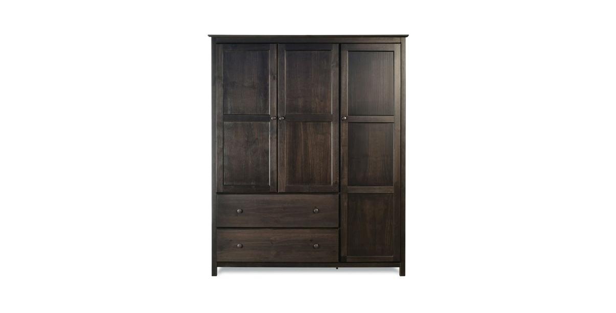 Click here for Slickblue Wood Finish Bedroom Wardrobe Armoire Cab... prices