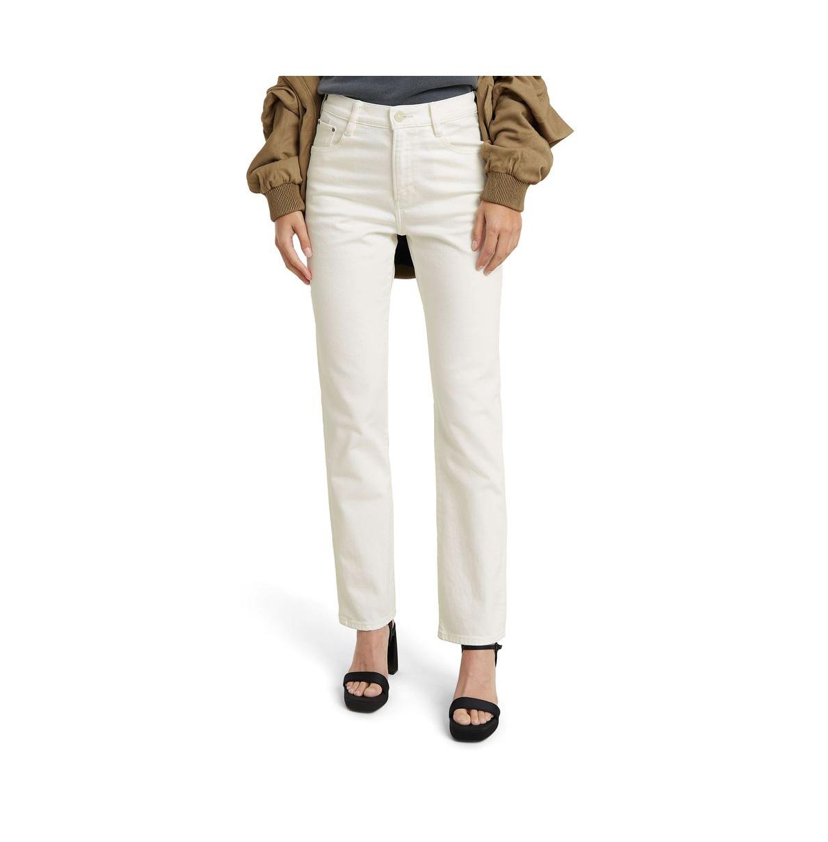 Click here for G-Star Womens Viktoria High Straight Jeans - Lt ch... prices